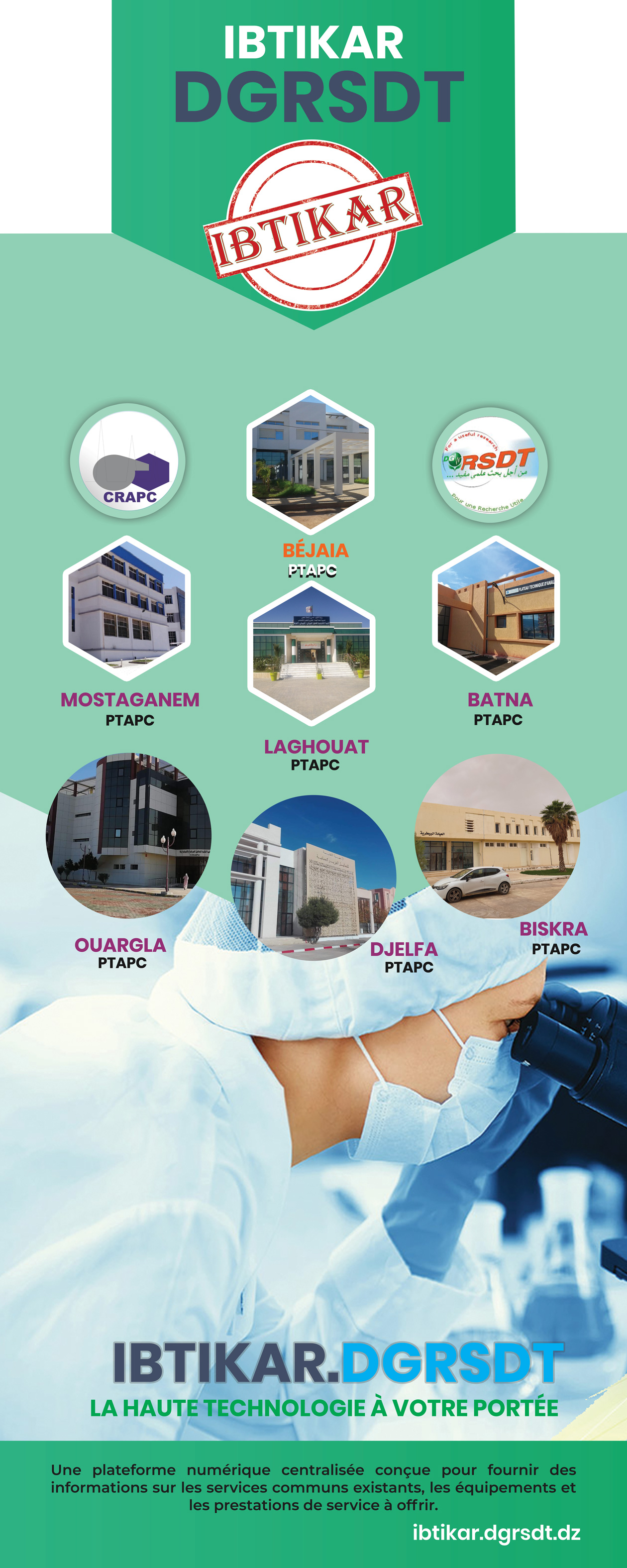 Journée de sensibilisation sur l'utilisation de la plateforme IBTIKAR